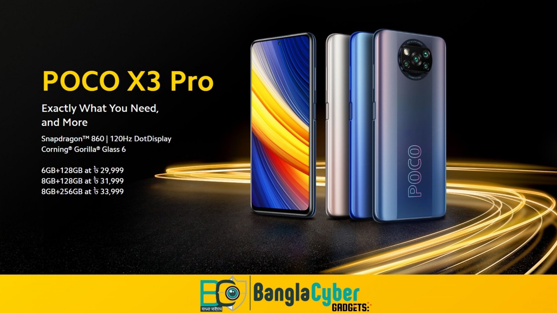 Xiaomi POCO X3 Pro Price in Bangladesh and Full Specification