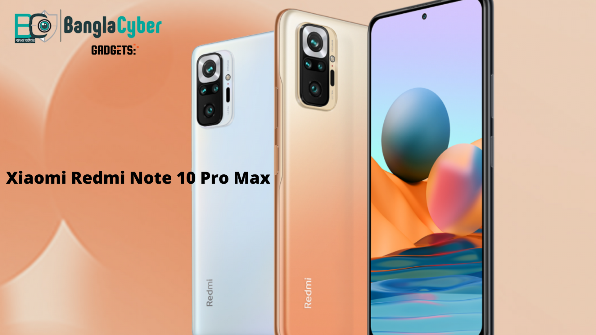 Xiaomi Redmi Note 10 Pro Max Price in Bangladesh and Full Specs